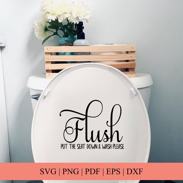 Flush and Wash - Etsy