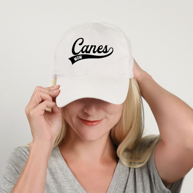 Canes Mom Baseball SVG | Baseball Script Cut File | Baseball Mom ...