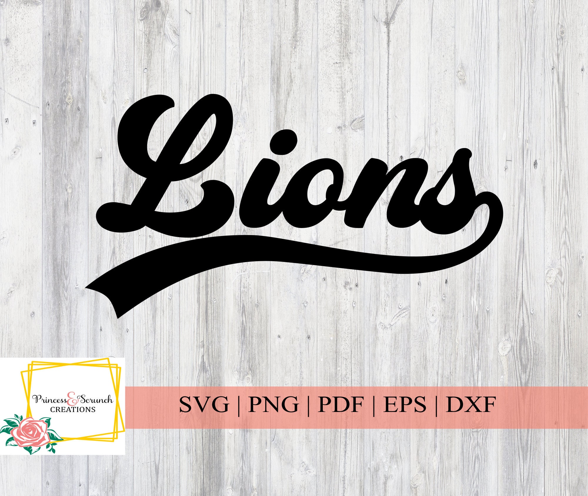 Lions Baseball SVG Baseball Script Cut File Baseball Mom - Etsy