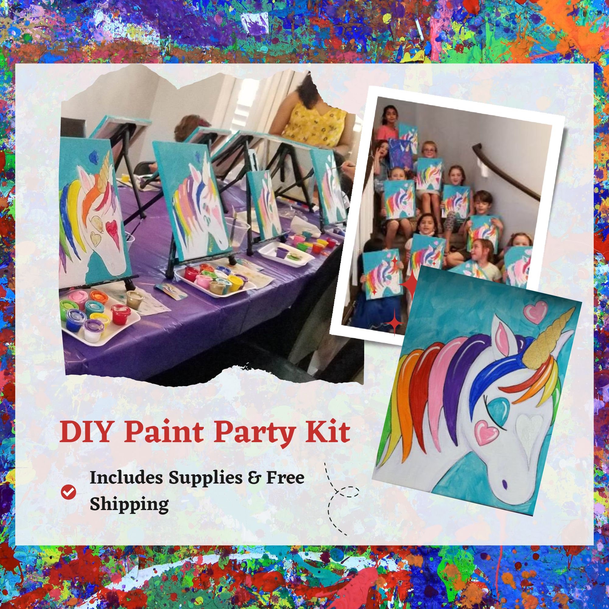 Kids Painting Party Ideas