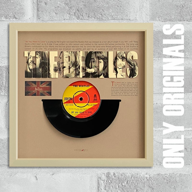 Vinyl Record Shadow Box Frame - Etsy