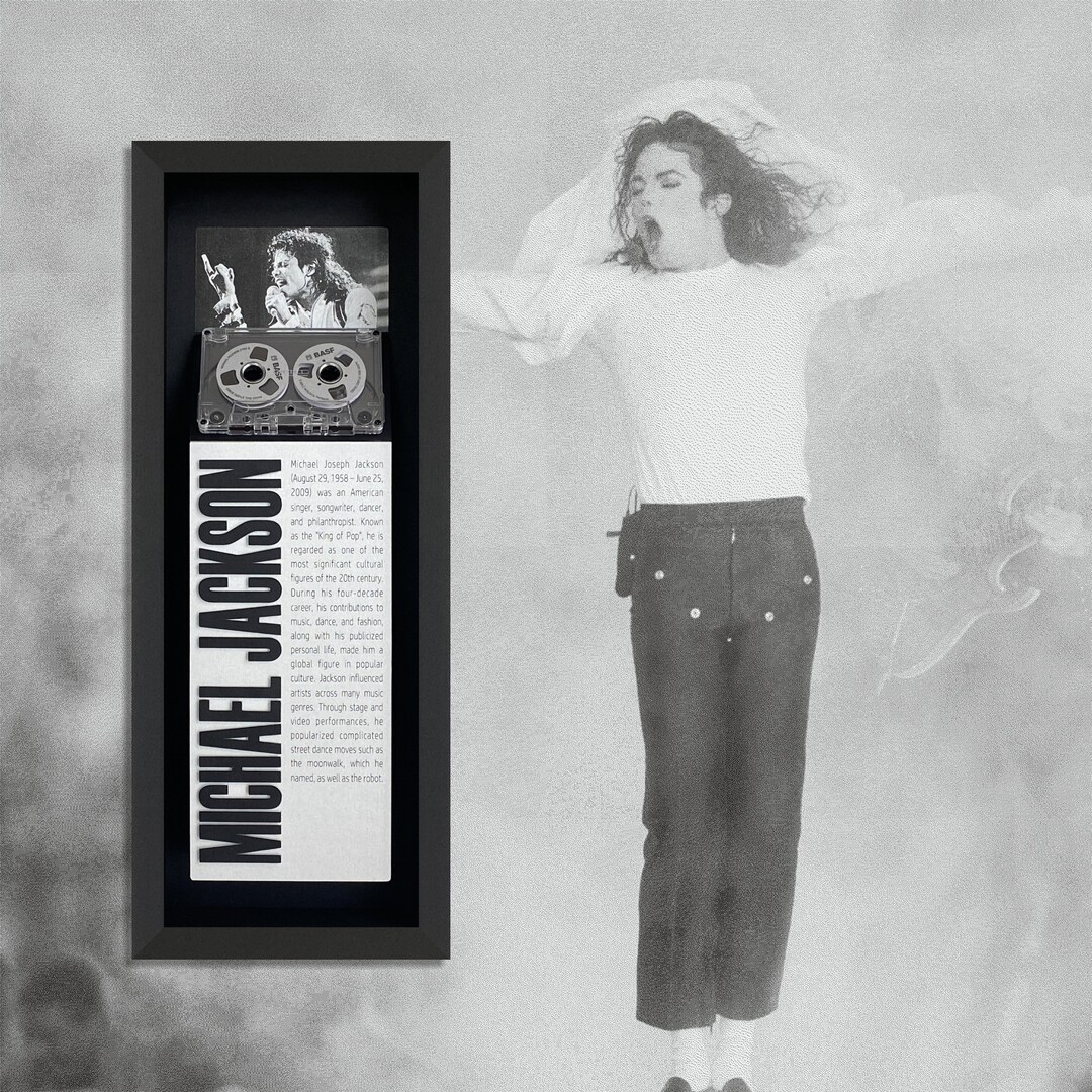 MICHAEL JACKSON Music Display Home and Office Decoration. - Etsy