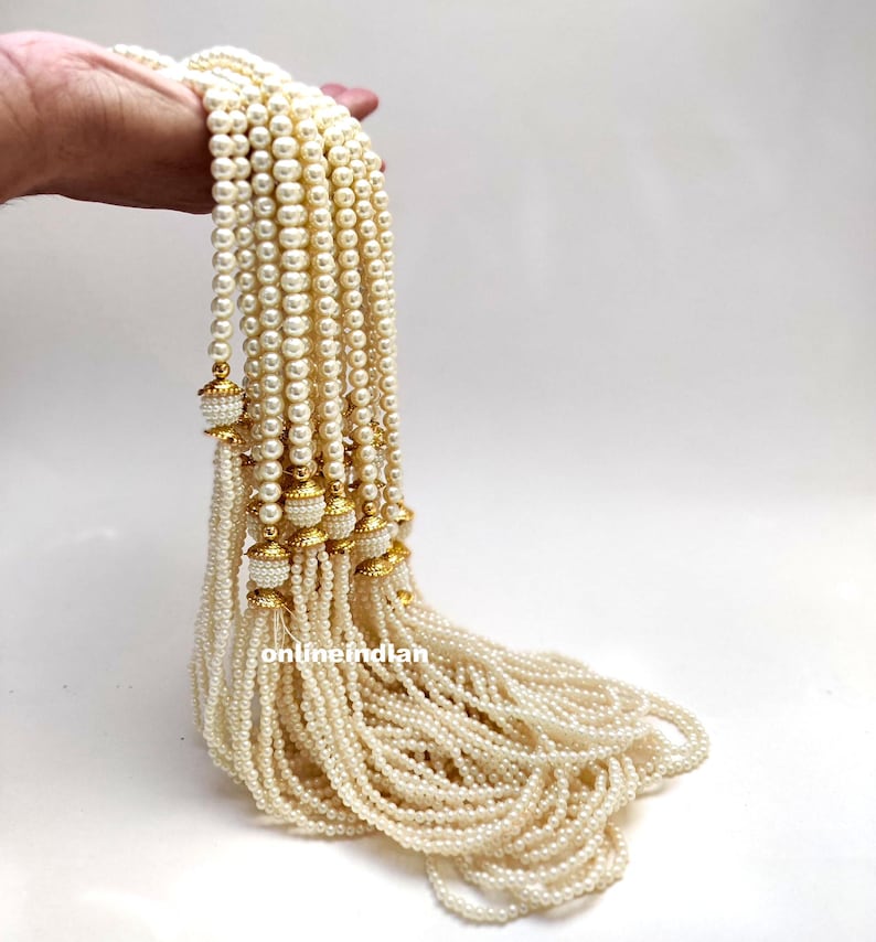 50 Pcs Milni Haar, Beads Haar, Baraati Haar, Welcome Mala, Swagat Mala ...