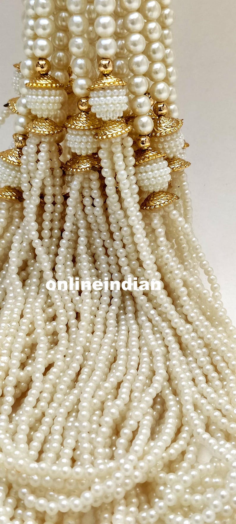 50 Pcs Milni Haar, Beads Haar, Baraati Haar, Welcome Mala, Swagat Mala ...