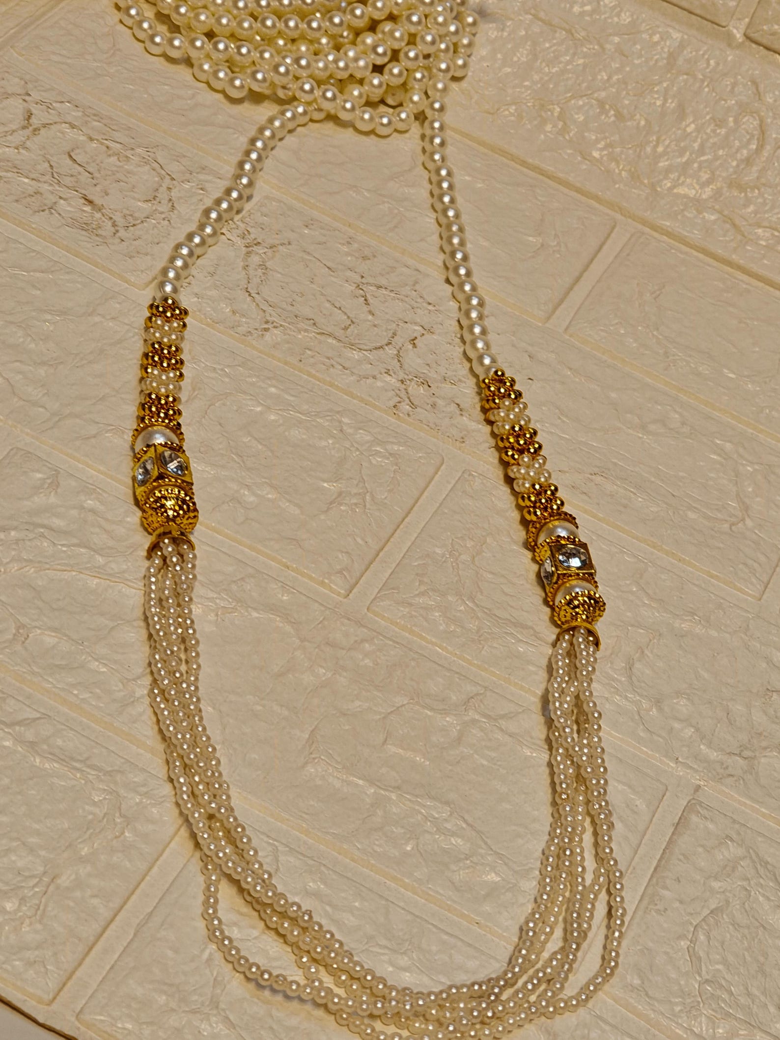 50 Pcs Wedding Moti Mala: Indian Reception Welcome Garland - Etsy