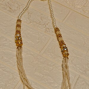 50 Pcs Wedding Moti Mala: Indian Reception Welcome Garland - Etsy