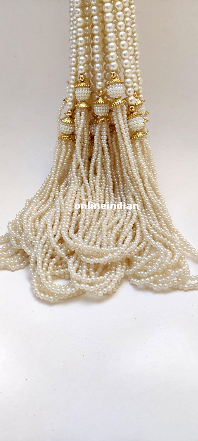 50 Pcs Milni Haar, Beads Haar, Baraati Haar, Welcome Mala, Swagat Mala ...