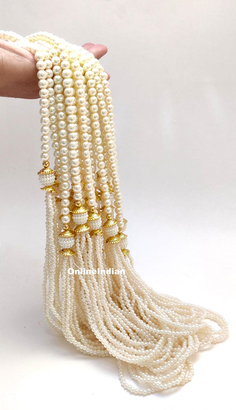 50 Pcs Milni Haar, Beads Haar, Baraati Haar, Welcome Mala, Swagat Mala ...
