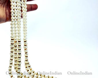 50 Pcs Milni Haar, Beads Haar, Baraati Haar, Welcome Mala, Swagat Mala ...