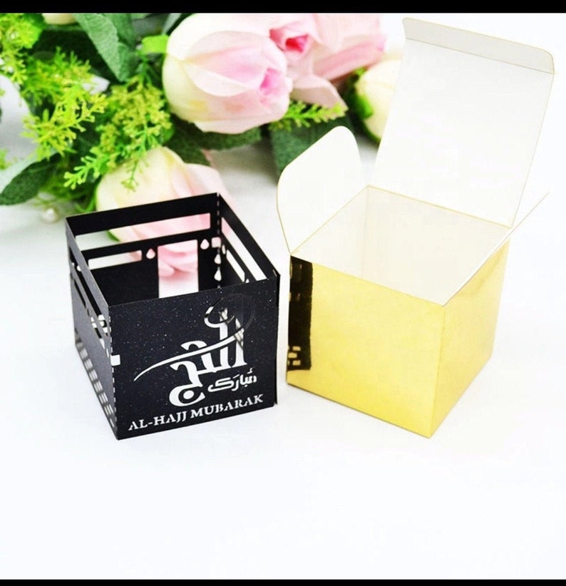 HAJJ Mubarak Favor Boxes | Etsy