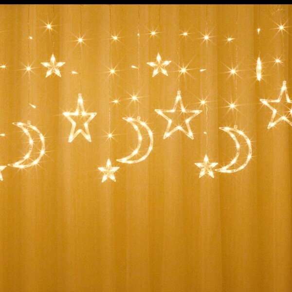 Moon String Lights - Etsy