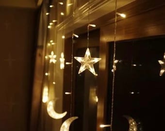 Moon String Lights - Etsy
