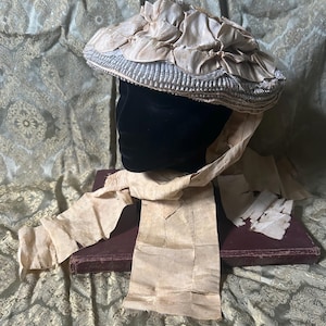 French Antique 1870’s Bonnet - Etsy