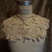 Edwardian Cream Lace Collar Antique - Etsy
