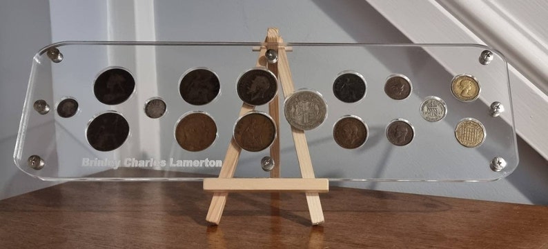 Coin Display Frame by Bare Square - Etsy