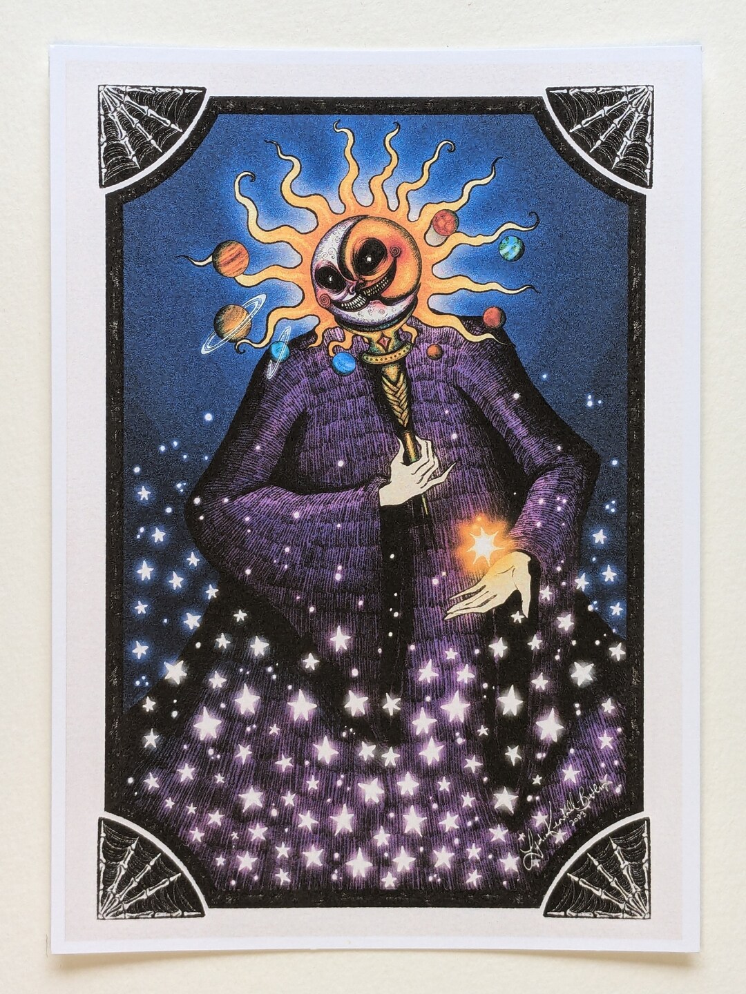 Celestial Entity- 5x7in Art Print - Etsy