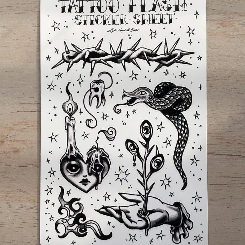 Flash Sticker - Etsy