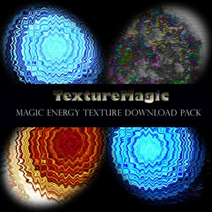 Magic Energy Texture Download Pack - Etsy