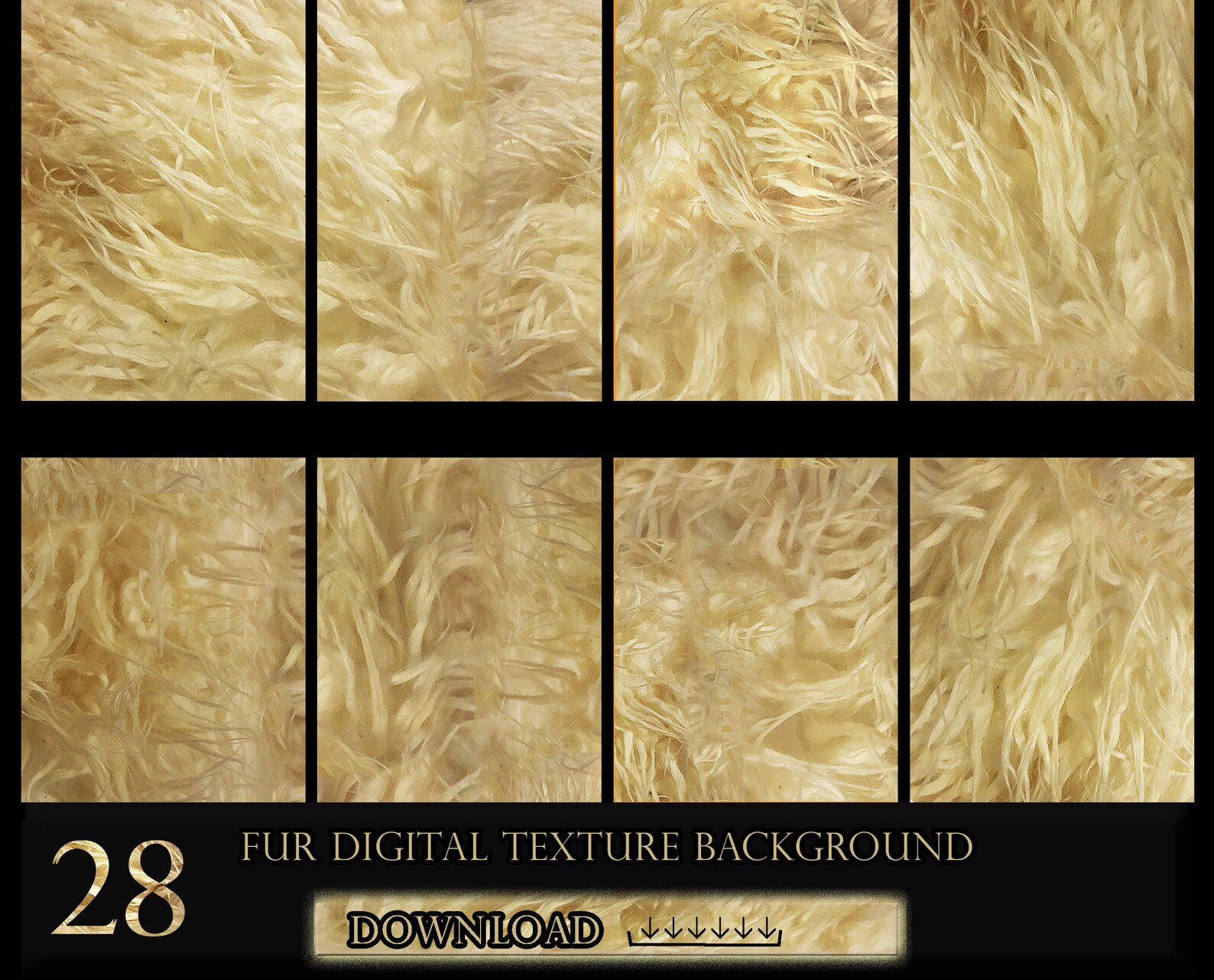 28 Fur Digital Texture Background Download - Etsy