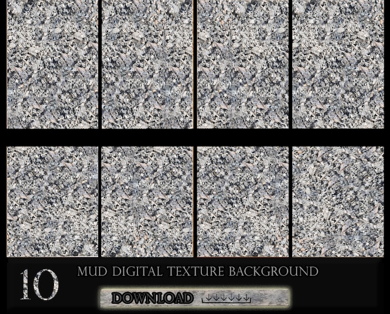 10 Mud Digital Texture Background Download - Etsy