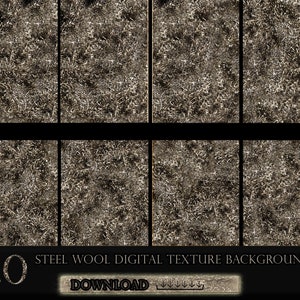 20 Steel Wool Digital Texture Background Download - Etsy