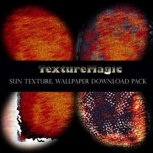 Sun Texture, Wallpaper Download Pack - Etsy