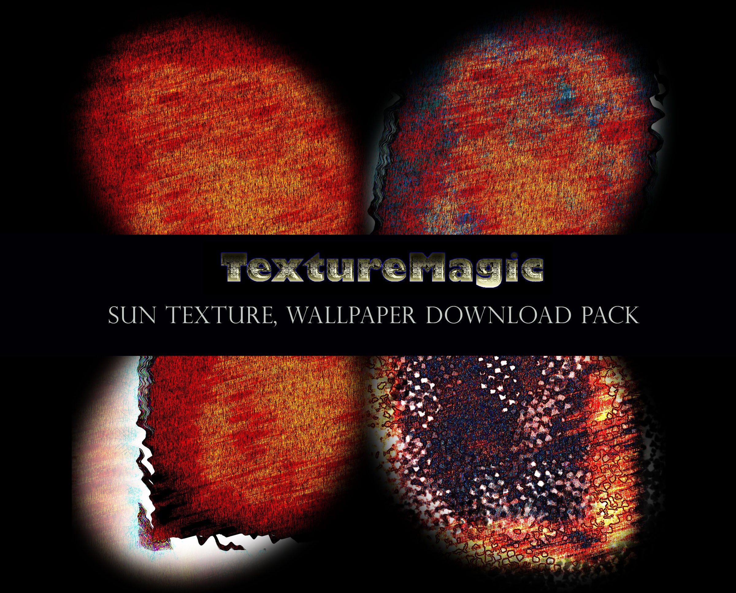Sun Texture, Wallpaper Download Pack - Etsy