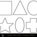 Shapes Printable Coloring Pages - Etsy