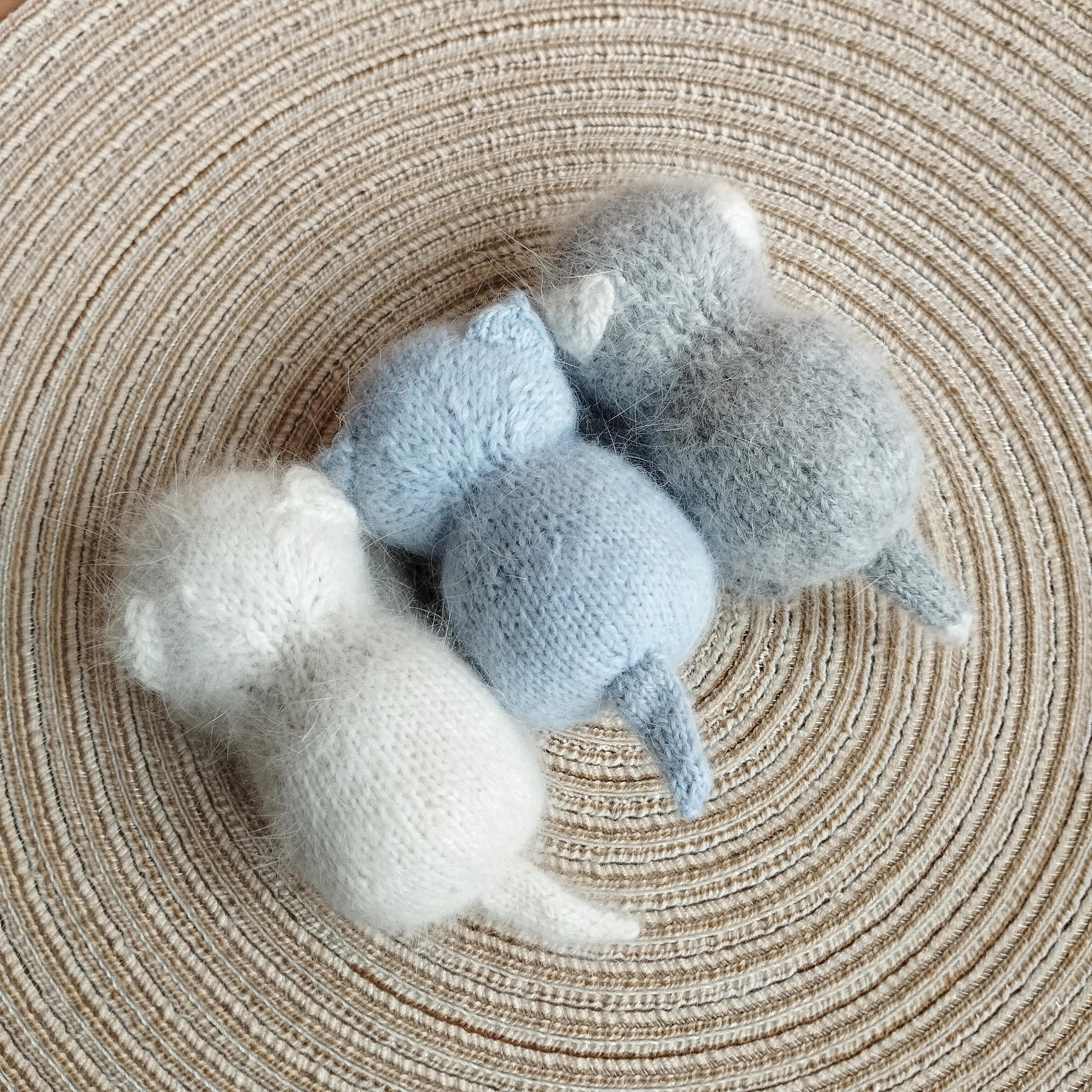 Small Knitting Kitten PDF PATTERN, Knitting Cat PDF, Amigurumi English ...