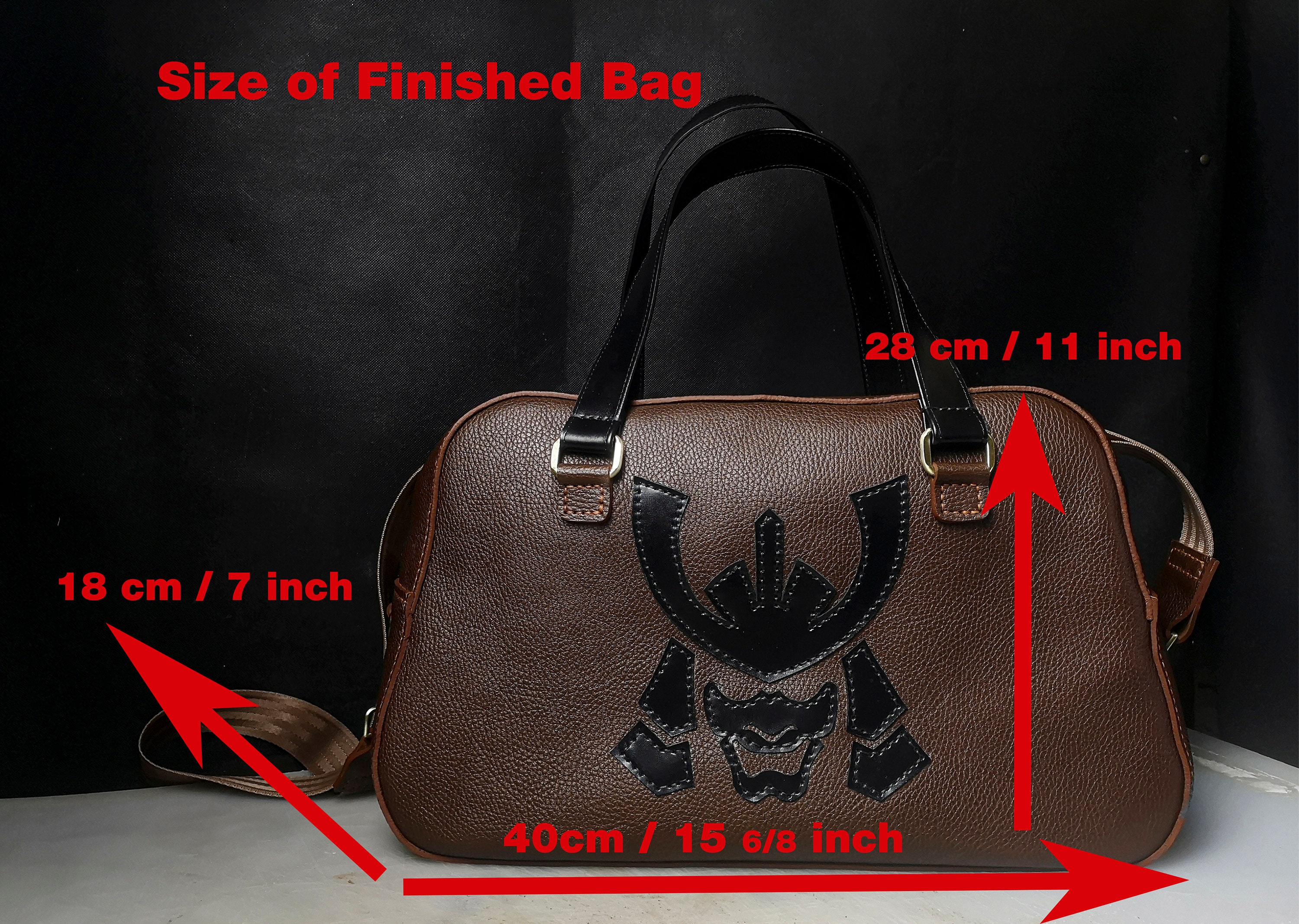 PDF Pattern for Leather Sport(gym) Bag With Tutorial - You Can Make ...