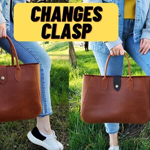 Leather Bag Pattern (templates) for Handle Bag With Round Handles. Pdf ...