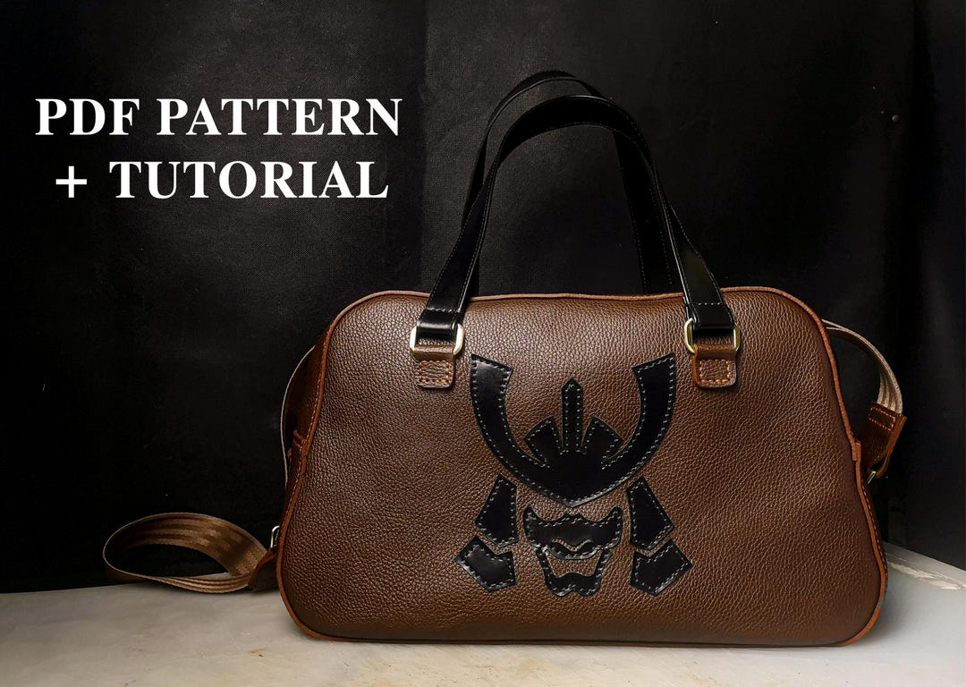 PDF Pattern for Leather Sport(gym) Bag With Tutorial - You Can Make ...