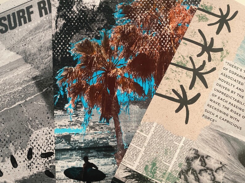 Retro Surf Poster Bundle A4 Matte Posters Waxo Surf - Etsy