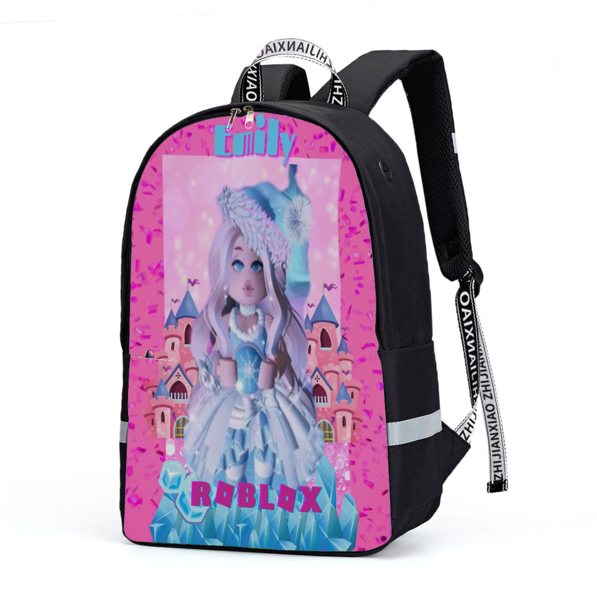 Girls Roblox Royal High Gift Item Backpack With Reflective | Etsy