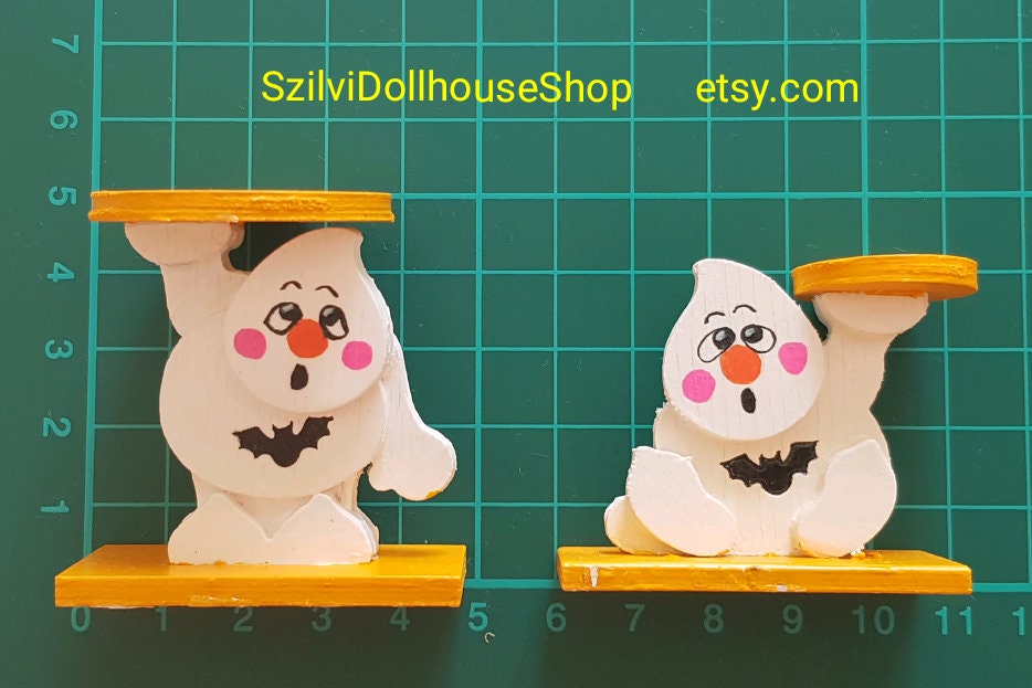 1pc Miniature ghost shaped trays for Halloween. For doll like Barbie ...