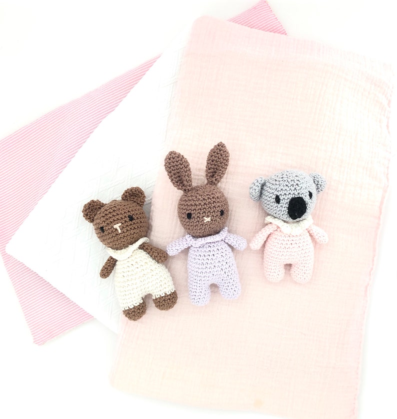 Mini Rabbit Hazel in Pajamas - Etsy