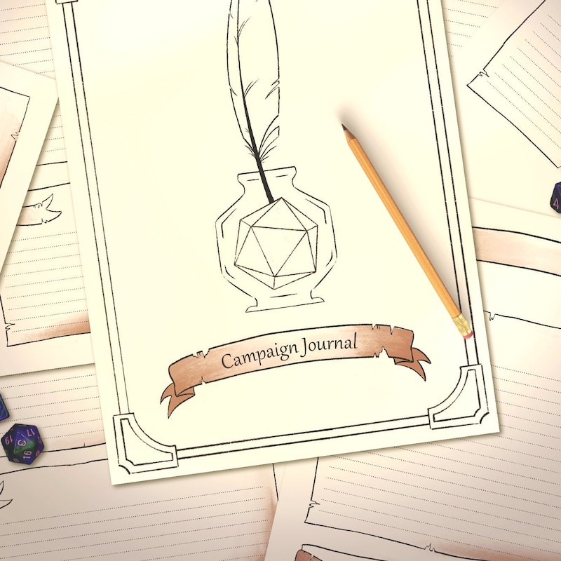 Dnd Journal - Etsy