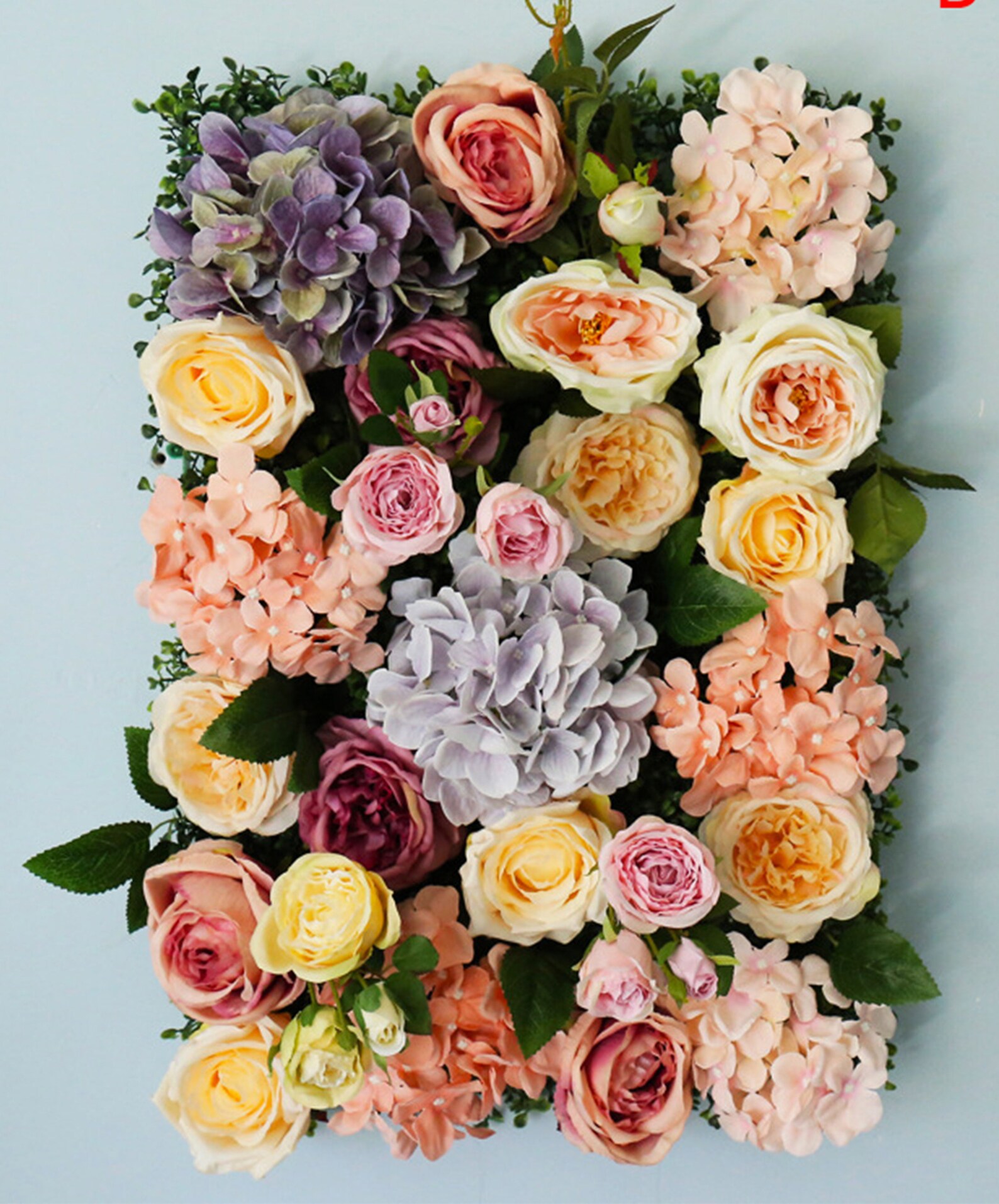 DIY Silk Red Rose Flowers Backdrop Wall Wedding Decor - Etsy