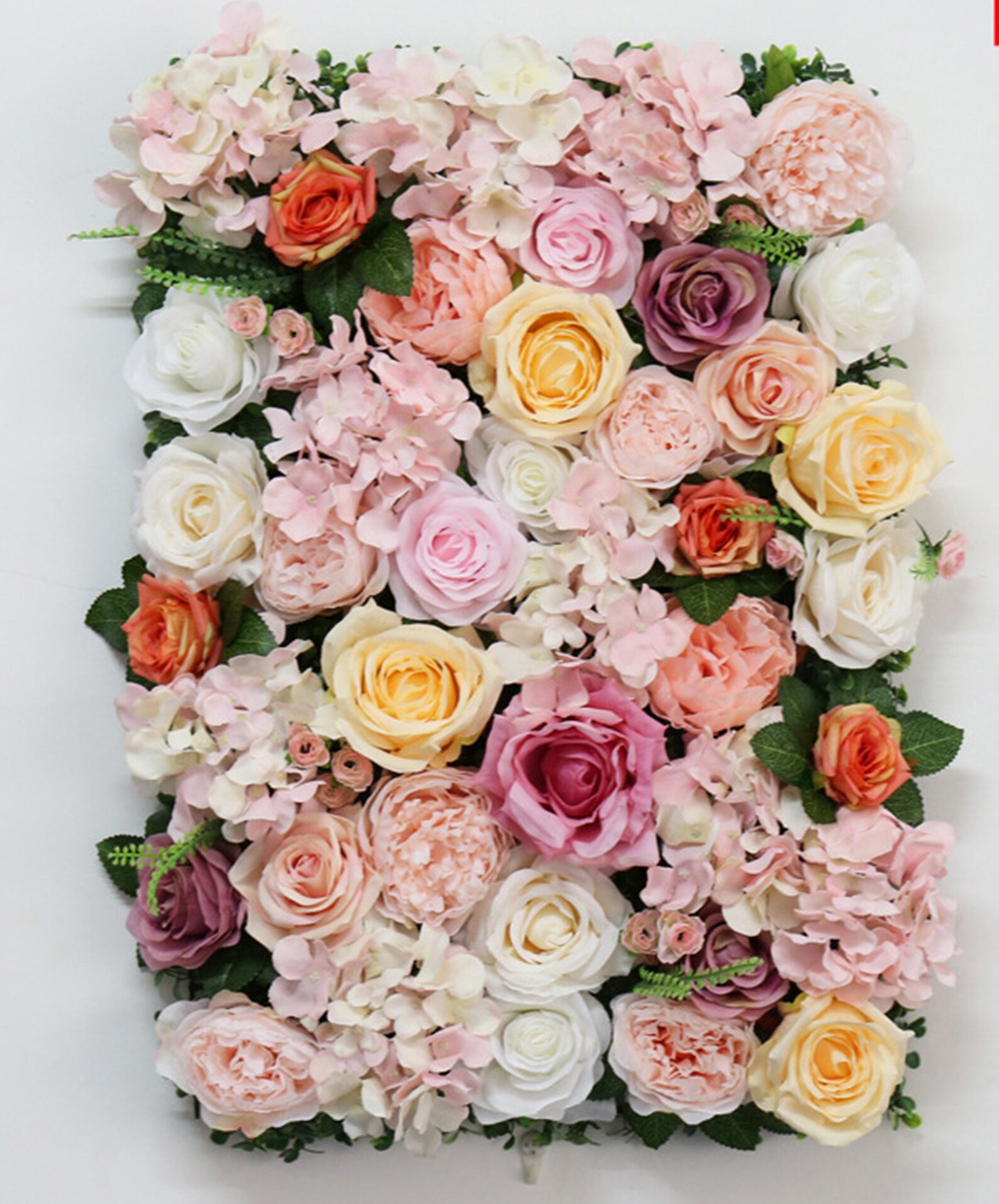 DIY Silk Red Rose Flowers Backdrop Wall Wedding Decor - Etsy