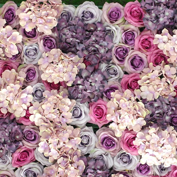 Rose Flower Backdrop Wedding Decor Romantic 3D Artificial - Etsy