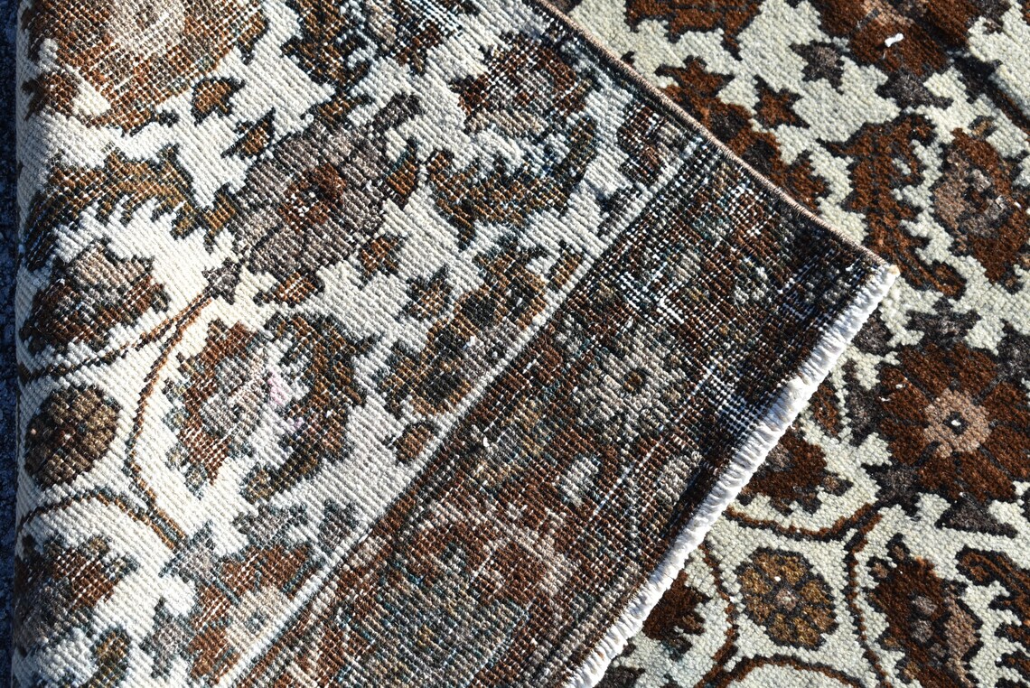 Lovely floral pattern turkish rug vintage rug area rug boho | Etsy