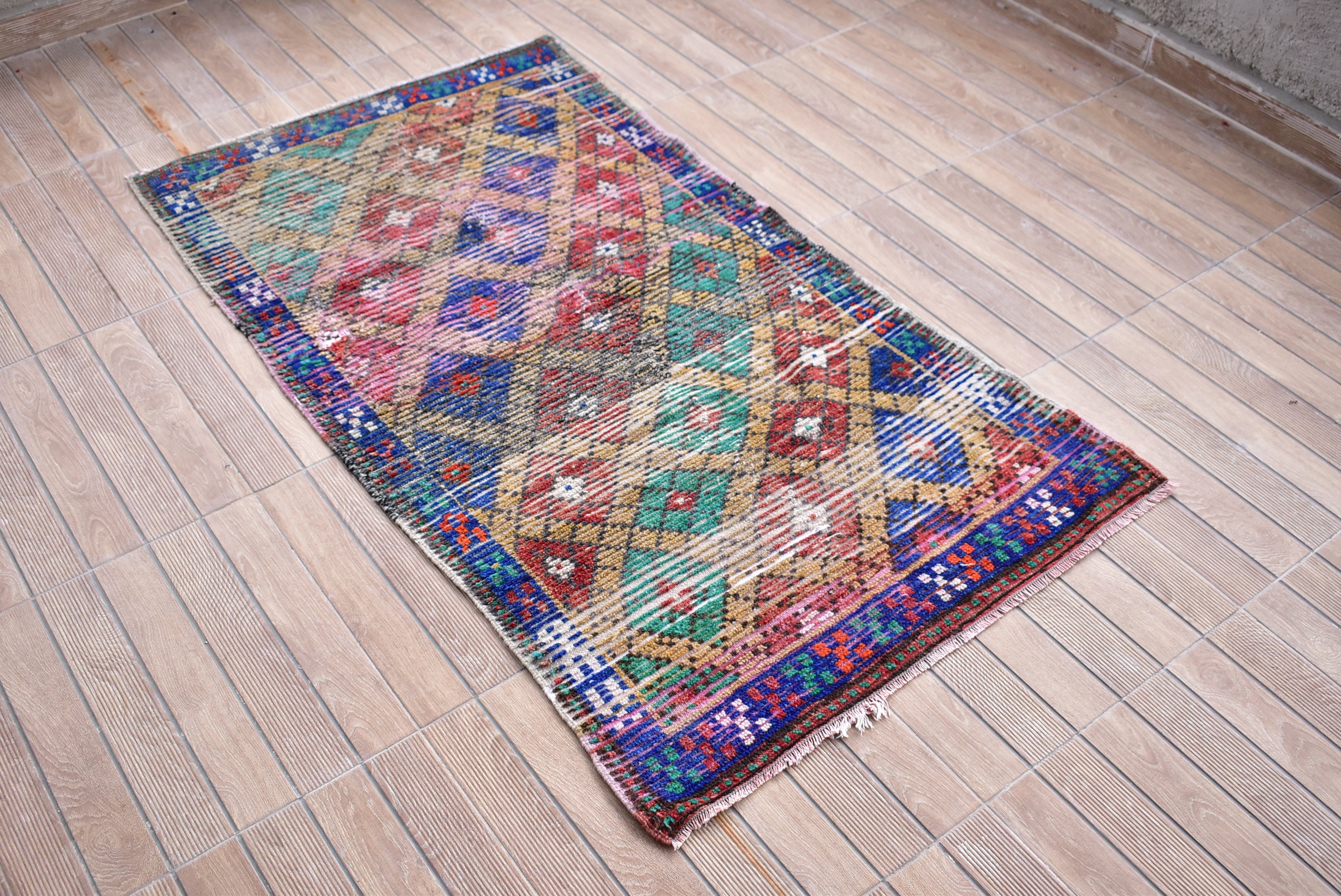 Colorful turkish rug area rug bohemian rug Free Shipping | Etsy