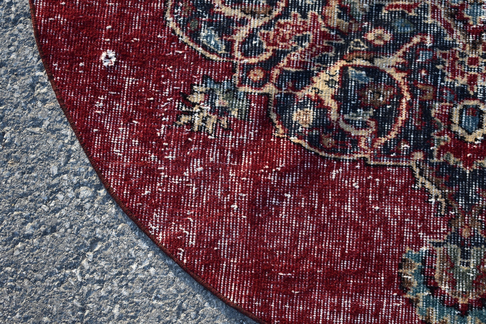 Turkish circle rug bohemain rug doormat rug oriental rug | Etsy