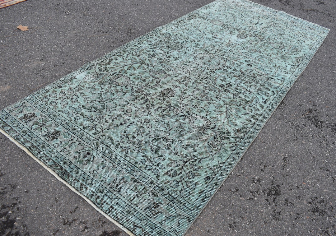 Faded Color Rug Turkish Rug Bohemian Rug Vintage Rug Free - Etsy