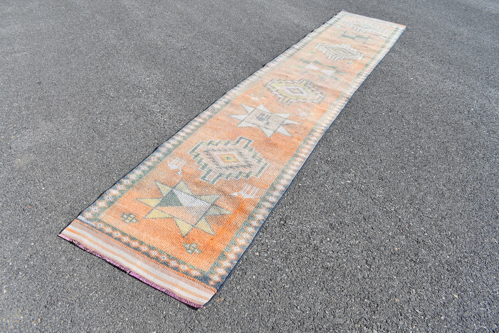 Turkish rug Vintage rug Corridor rug Runner rug Herki rug | Etsy