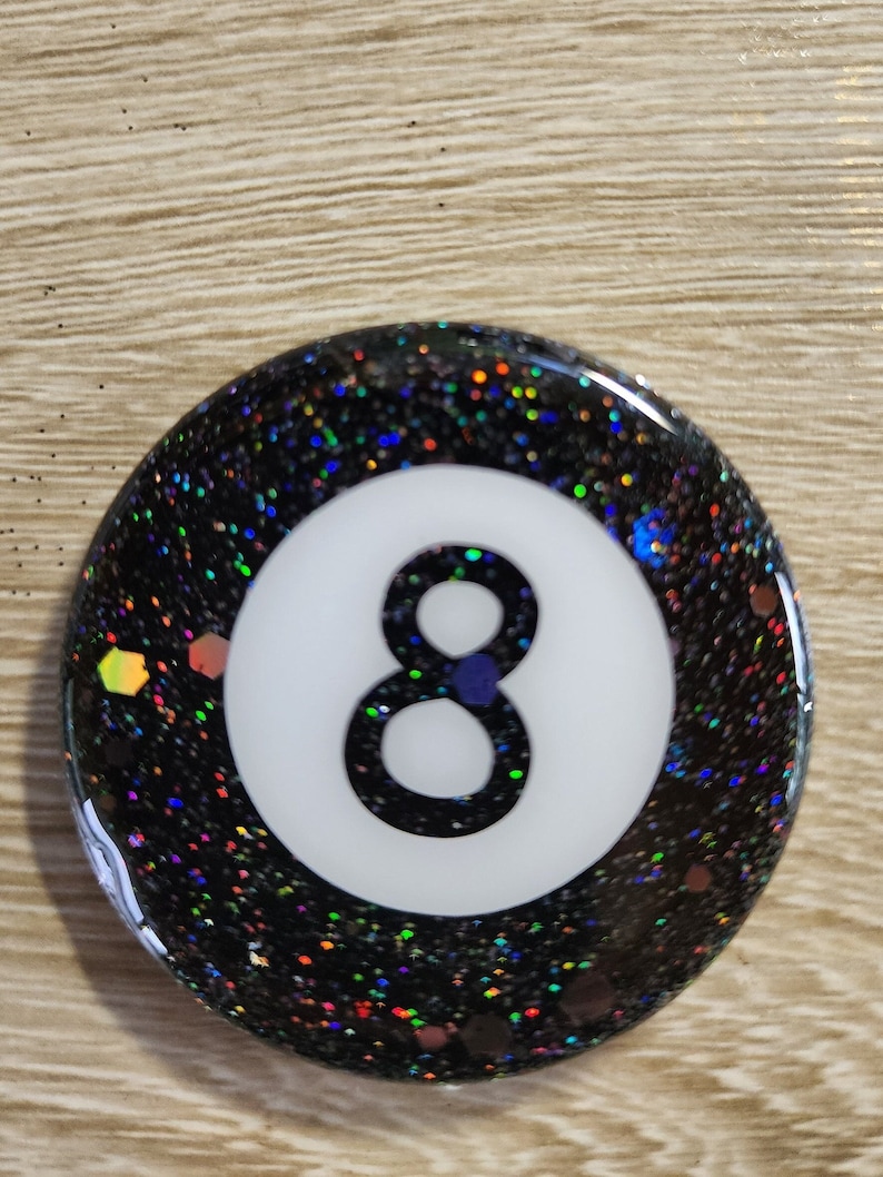 8 Ball Pool / Billiards Pocket Marker, 2 Inch, Don't F'ing Miss / 8 ...