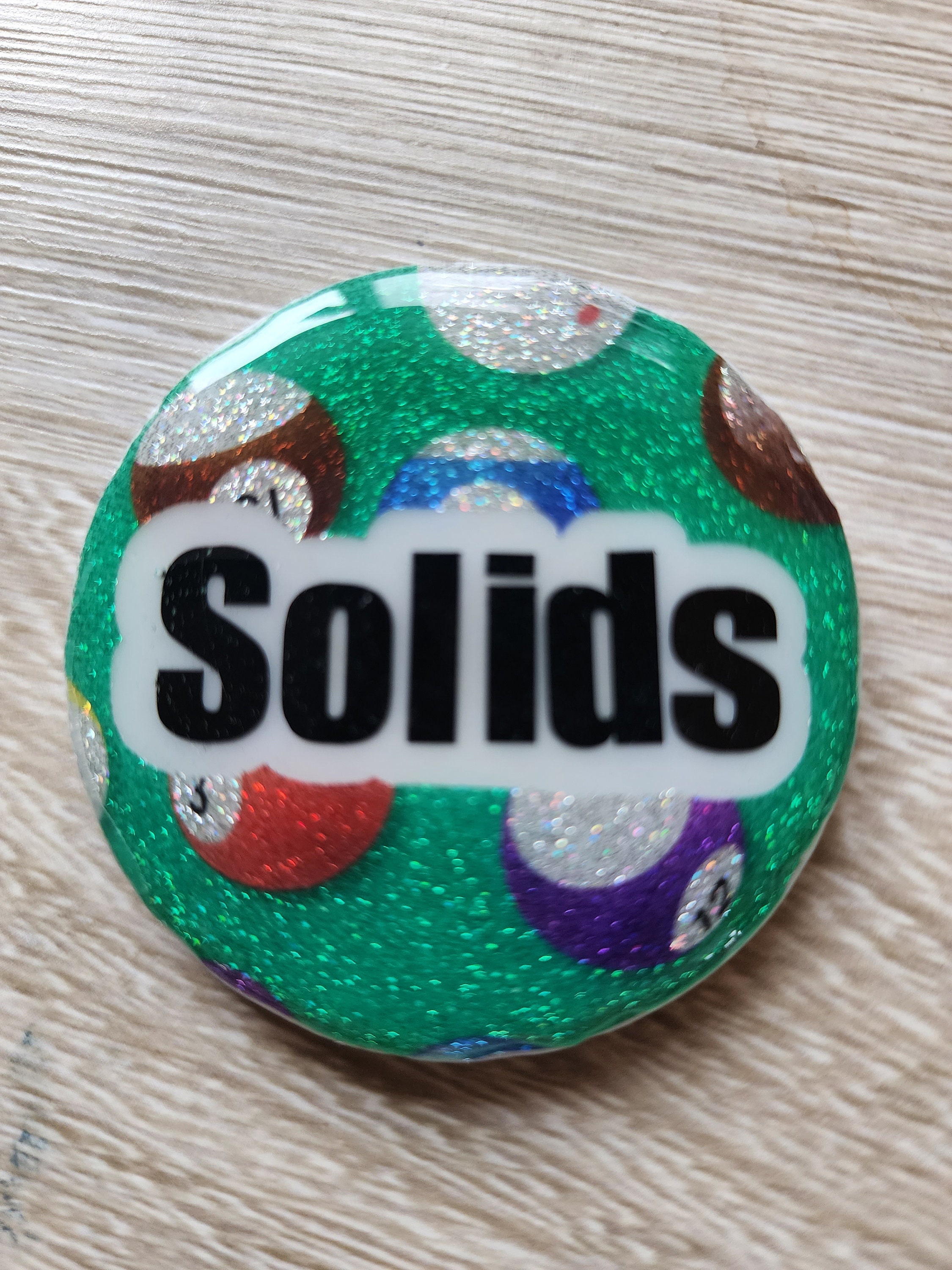 Pool / Billiards Pocket Marker, 2 Inch Solids or Stripes Reminder ...