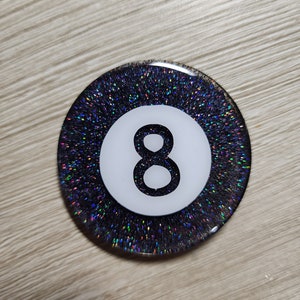 Pool Billiards Pocket Marker, 2 Inch, Eat Sleep Pool Repeat / Eight ...