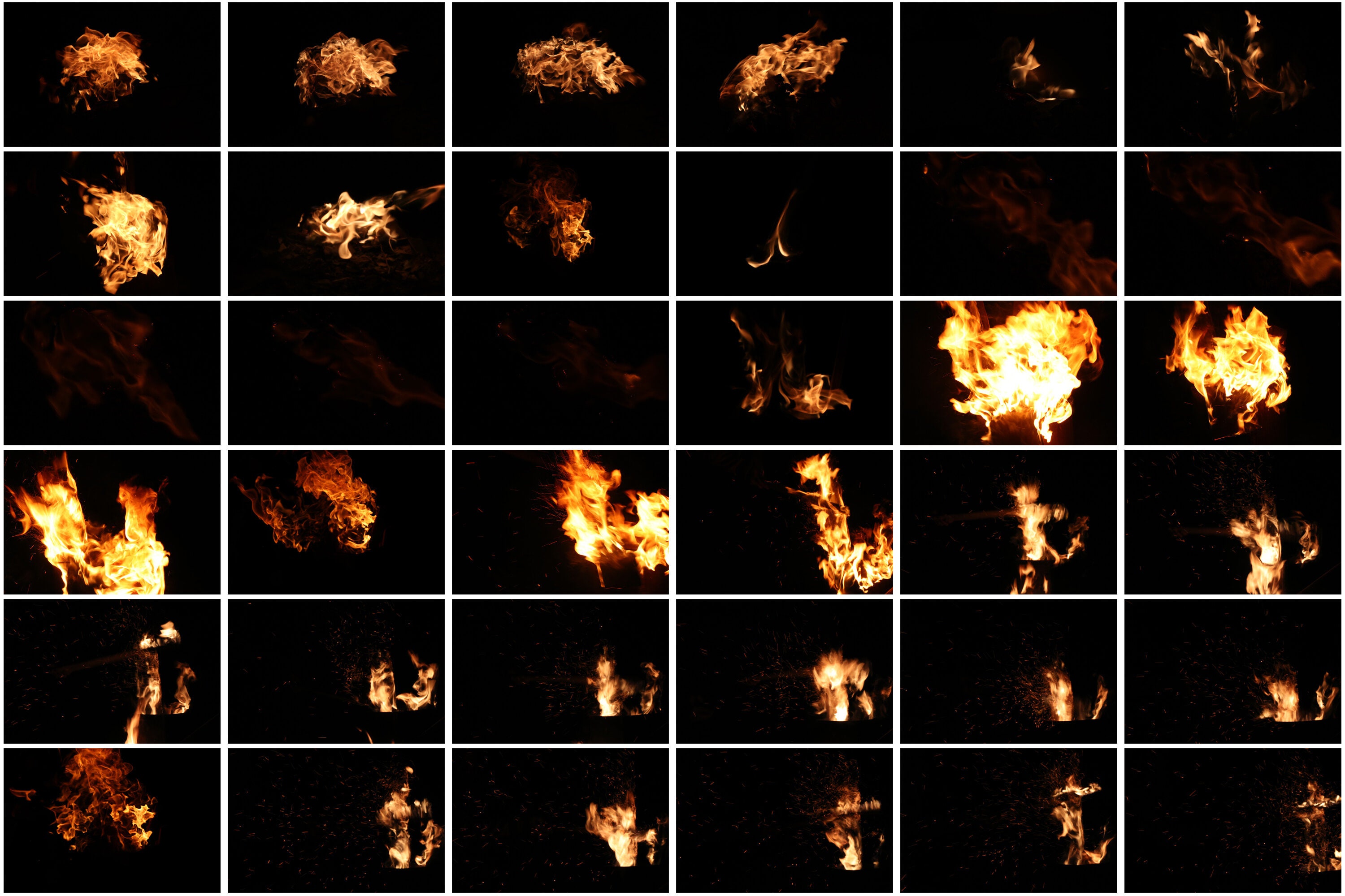 110 Fire and Spark Overlays Flame Photoshop Overlay | Etsy