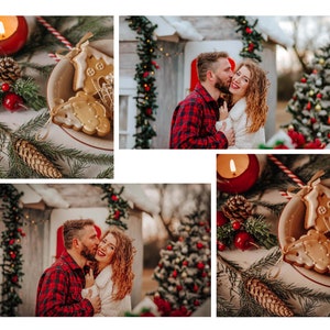 10 Gingerbread Xmas Photoshop Actions and ACR Presets, Warm Christmas ...